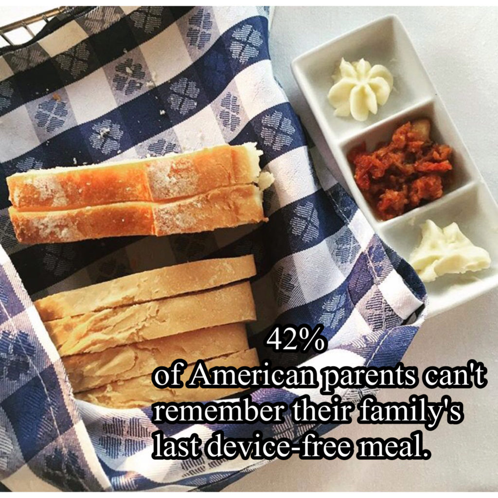 Family Dinner, No Phones Allowed! Pause Please! | Mixed Blessings Blog